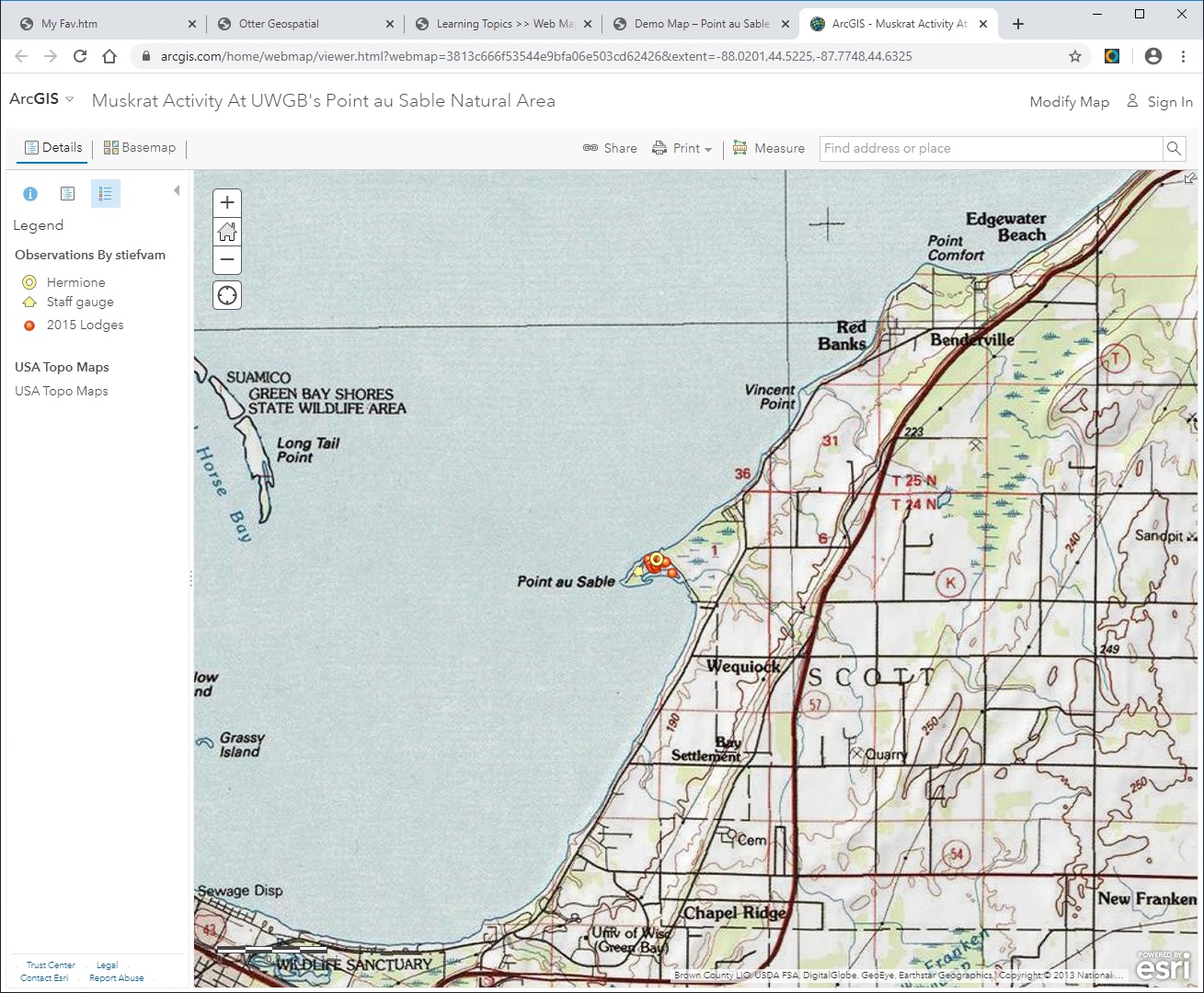 Web Map vs Static Map – Otter Geospatial